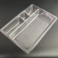 China ISO13485 Safety Standard Disposable Transparent Plastic PET Tray for sale