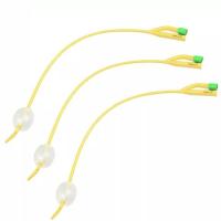 China Wholesale Coated 2-Way Latex Foley Balloon Catheter Medical latex foley ureteral catheter foley catheter for sale