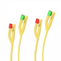 China Free samples latex foley catheter Various size urinary catheter Sterile 2/3way latex foley ballon catheter for sale