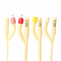 China Free samples latex foley catheter Various size urinary catheter Sterile 2/3way latex foley ballon catheter for sale