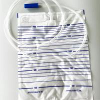 China Dispoz-a-Bag Urine Collection High Quality Urine Collection Bag 2000mL Pull-push Urinary Drainage Bag for sale