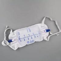 China Disposable urine drainage collector bag Medical urinary leg bag /leg strap bag for sale