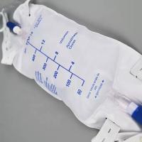 China Disposable urine drainage collector bag Medical urinary leg bag /leg strap bag for sale