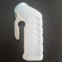 China Medical Use Adult Urine Bottle for Hospital Plastic Glow in the Dark Lid Urine Bottle for sale