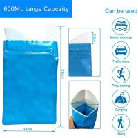 China Urine Bag Disposable Camping Collection Emergency Urinal Bag for Men and Women Portable Pee Bag for Travel Traffic jam for sale