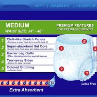 China Disposable Adult Diaper for Elder Old People Cheap Wholesale Price Free Sample Adult Pull On Diaper for sale