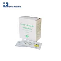 China medical disposable Lemon Glycerine swabstick for sale