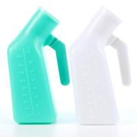China Male Portable Urinal Pee Bottles Home Urinal Potty for Men Urinal with Lid 1000mL for sale