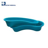China Hospital Use 500cc medical surgical large plastics medication trays dish disposable kidney shaped pp emesis basin for surgery for sale