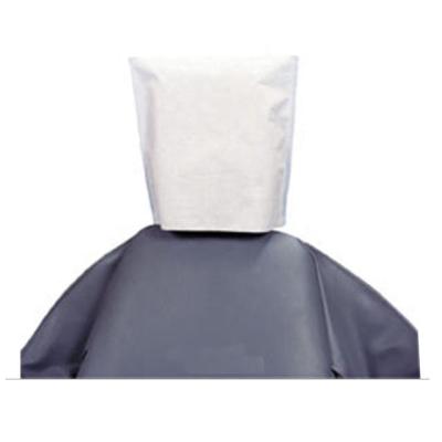 China Disposable Medical Products White Tissue Paper + PE Film Laminated Headrest Cover for sale