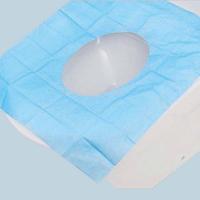 China Comfortable Disposable Medical Products Tissue And PE Film Soft Toilet Paper Seat Covers for sale