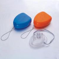 China Factory direct sales ventilation cpr rescue mask customizable cpr mask with red bag for sale