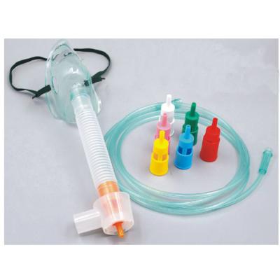 China PVC Material Venturi Oxygen Mask Customizable Nebulizer Masks for sale