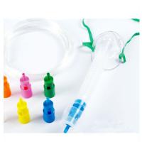 China PVC Material Venturi Oxygen Mask Customizable Nebulizer Masks for sale