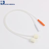 China Disposable Single Use PVC Nasal Oxygen Catheter With Fixed Compress for sale