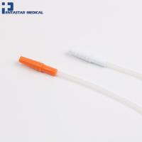 China Disposable Single Use PVC Nasal Oxygen Catheter With Fixed Compress for sale