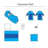 China Hospital Medical Surgical Supplies Sterile Universal Caesarean C Section Disposable Surgical Pack for sale