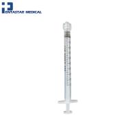 China Single Use Low Dead Space Single Use 1ML Luer Lock Syringe for sale
