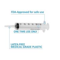 China 60 Ml Disposable Syringe Medicine Administration For Adults , Infants , Toddlers And Small Pets for sale