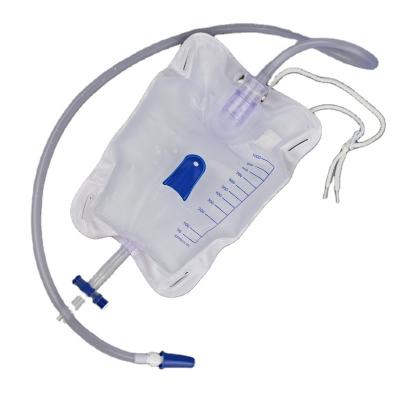 China Disposable urine drainage bags customization urine collector leg bag long tube for sale