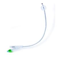 China Medical tip silicone foley catheter customization temperature silicon foley catheter 2way for sale