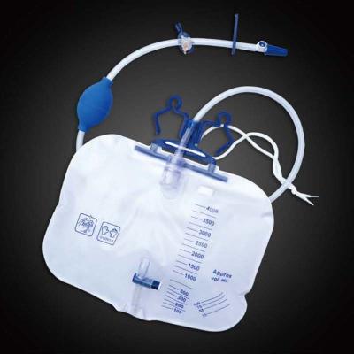China TUR Drainage urine bag disposable customization adulturine bag hospital use adult urine drainage bag for sale