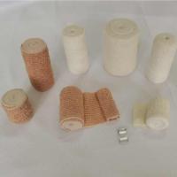 China Customized High Quality Spandex Crepe Elastic Bandages Medical Cotton Yarn Spandex Silk for Hospital and Home Protection for sale
