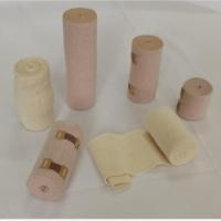 China Hot Sale Medical Comfort Latex Free Elastic Bandage Spandex First Aid Bandage Plain Fabric Elastic Compression Bandage High for sale