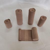 China Hot Sale Medical Comfort Latex Free Elastic Bandage Spandex First Aid Bandage Plain Fabric Elastic Compression Bandage High for sale