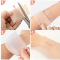 China skin friendly medical silicone dressing silicone gel scar patches for scars for sale