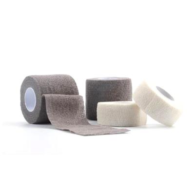 China Adjustable snatch me up bandage wrap customization colorful sport tape cotton cohesive bandage for sale
