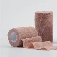 China Wholesale body wrap waist bandage colorful customization hospital cohesive elastic bandage for sale