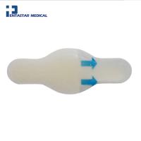 China burn wound care adhesive surgical dresses silicone foam dressing for sale