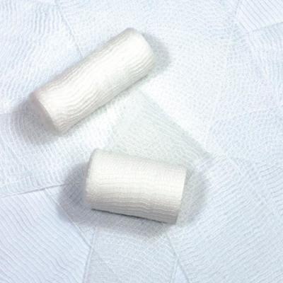 China Medical Soft Comfortable 100% Cotton Side Woven Gauze Bandage to Prevent Surgical Compressed Infection for sale