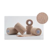 China CE Class I Wound Care Supplies Cotton Flexible Disposable Cohesive Bandage Wrap for sale