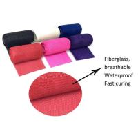 China Disposable Wound Care Supplies Orthopedic Fiberglass Polyester Casting Tapes With CE ISO for sale