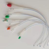 China Disposable Silicone Foley Catheter Cheap Price Urethral Catheter Wholesale Foley Catheter with Silicone Coated for sale