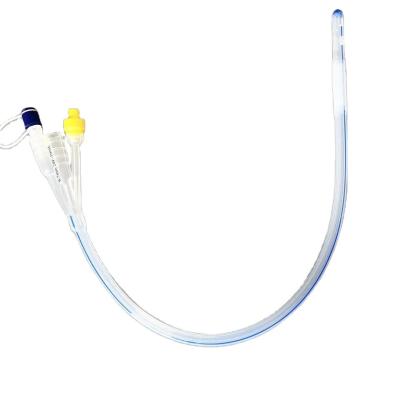 China Wholesaling Price Urine Catheter for Adult Factory 20FR 100% Silicone 3 Ways Drainage Foely Catheter for sale