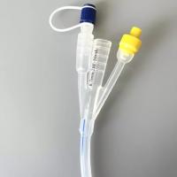China Wholesaling Price Urine Catheter for Adult Factory 20FR 100% Silicone 3 Ways Drainage Foely Catheter for sale