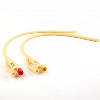 China Hospital Urine Catheter Latex Foley Ureteral Catheter Smooth 3 Way or 2 Way Latex Foley Catheter Latex for sale