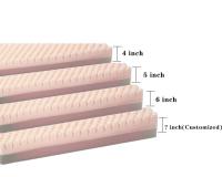 China Wholesale price mattress sponge multiple sizes compressed sponge mattress customize color sponge mattress for hospital or home for sale