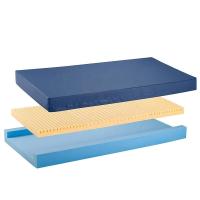 China Rectangle Sleep Semi Medical Mattress Memory Gel Medical Mat for sale