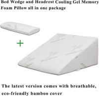 China Post Surgery Memory Foam Wedge Pillow  Reduce Stress  Anti Pilling for sale