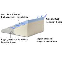 China Post Surgery Memory Foam Wedge Pillow  Reduce Stress  Anti Pilling for sale