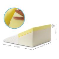 China Cooling Gel Bed Wedge Pillow Memory Foam For Sleeping And Reading for sale