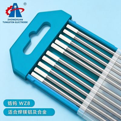 China Zirconiated Tungsten Electrodes WZ8 (White head) for sale