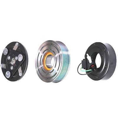 China Compressor Magnetic Clutch for Ford Fiester 12V Auto Car AC Parts Coil Hub Bearing Pulley Car Air Conditioning for sale