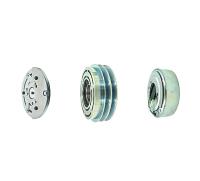 China Auto Ac Magnetic Clutch for MITSUBISHI ROSA Coil Pulley 24v Ac air ConditIon Compressor Part Coil Clutch Plate Hub for sale