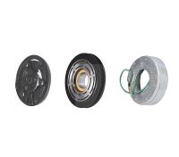 China KPL New Clutch Part Pulley Coil Hub for MITSUBISHI CANTER ROSA 24V Magnetic Clutch Compressor AC Air Condition for sale
