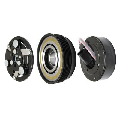 China auto Ac magnet Clutch Spare Parts a/c air conditioner compressor clutch for vw Bora 6pk 119mm Car Ac Clutch Spare Parts for sale